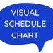 Visual Schedule Digital Download-routine Chart-to Do Chart-speech ...