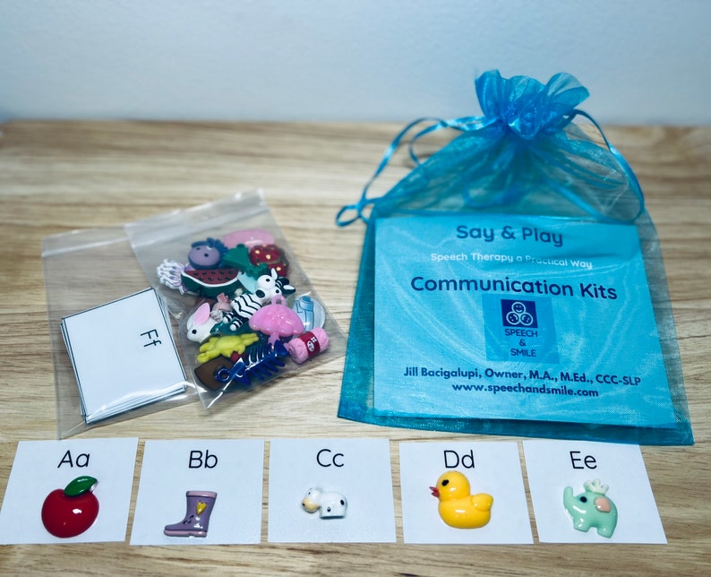 Alphabet Objects-beginning Sound Objects-alphabet - Etsy