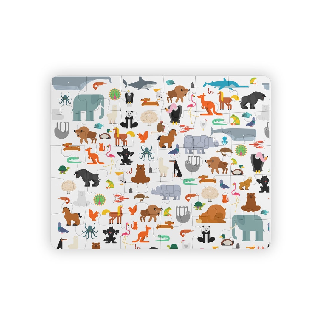 Puzzle and Play-kids Puzzle 30-piece Animal Puzzle I Spy Puzzle-animal ...