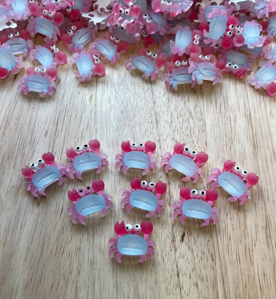 Mini CRAB Object-resin CRAB Cabochon Speech Therapy Mini Objects-ocean ...