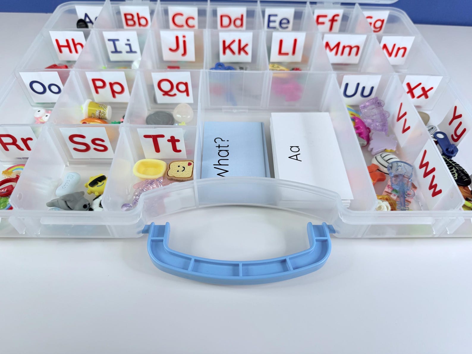 Mini Alphabet Objects Set: Montessori Beginning Sounds, Speech Therapy ...