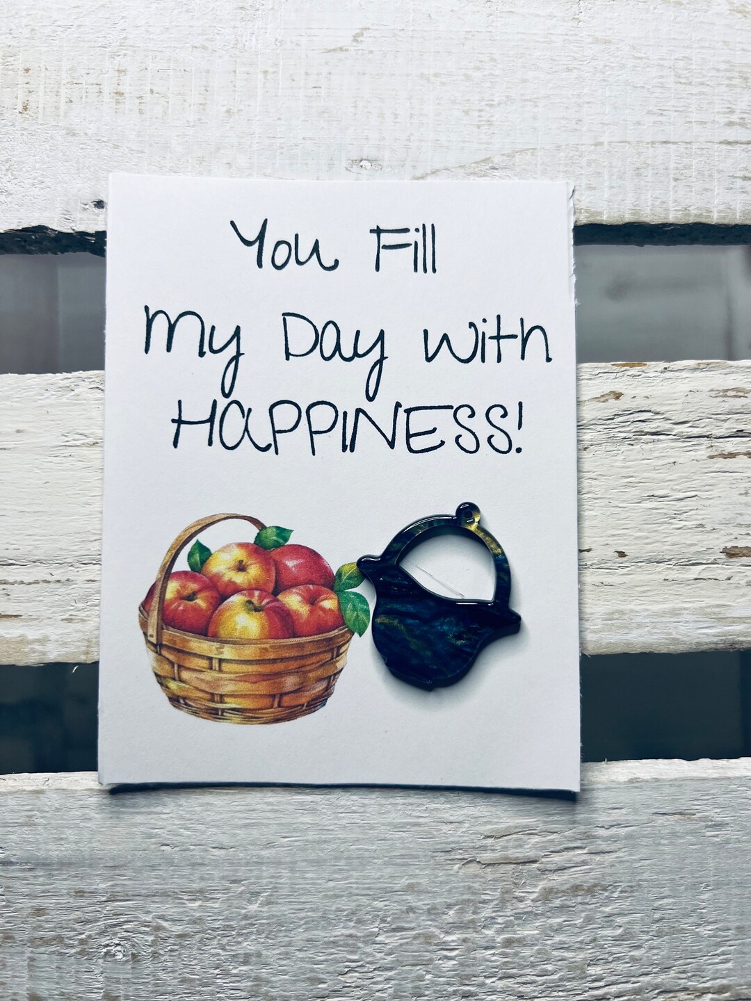 Pocket Hug-miniature Gift Trinket Cards-send a Friend Note-thoughtful ...