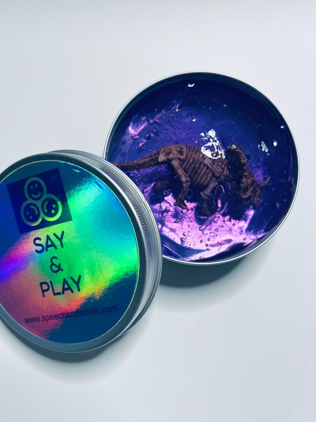 Putty Dino Dig Sensory Putty Dinosaur Jar With Putty Reusable Tactile Therapy Putty Soft Putty ...