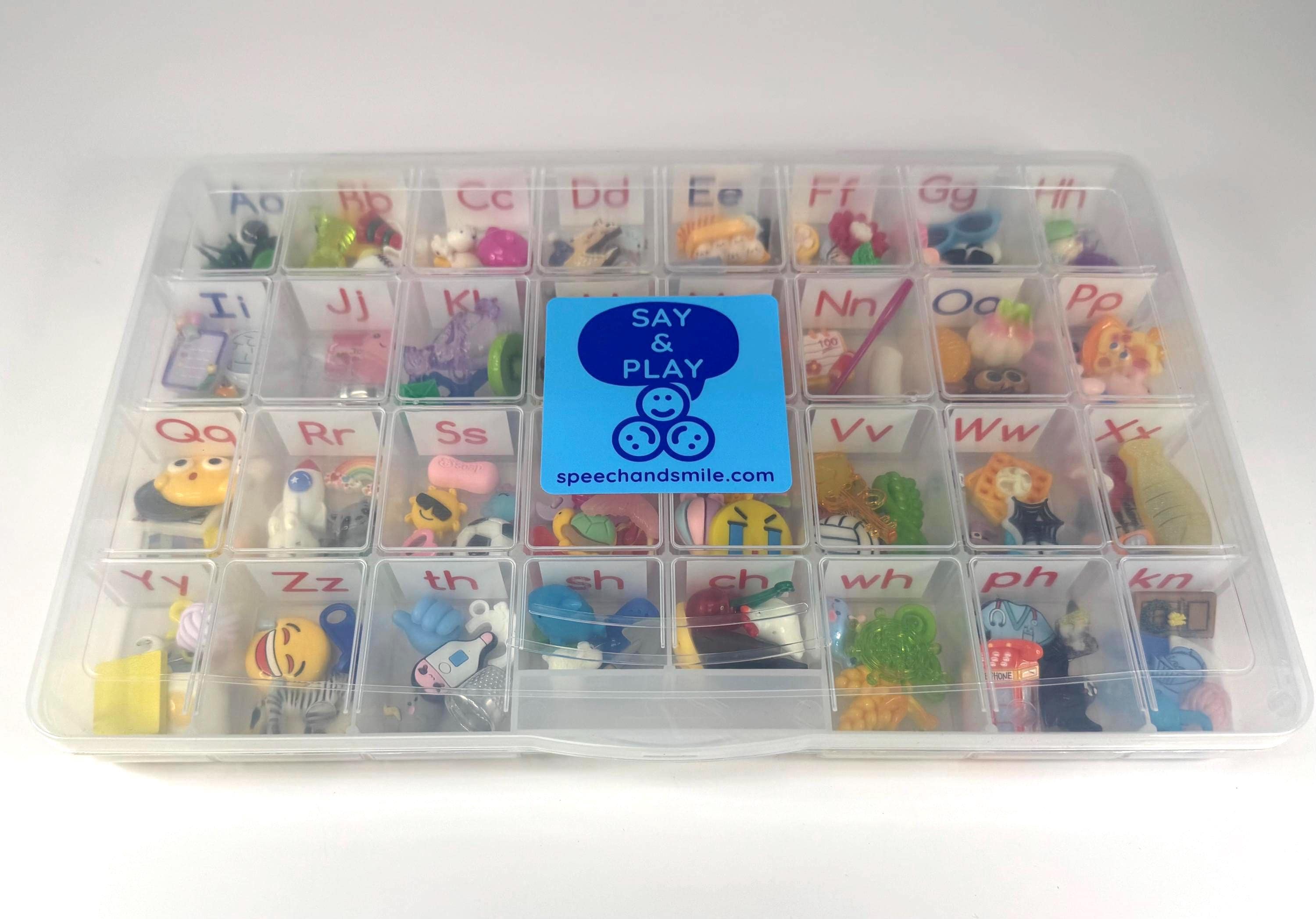 Alphabet Mini Objects Set Includes Phonics & Digraphs Kit | Montessori ...