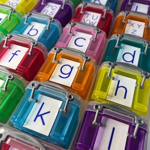 Alphabet Objects Trinkets 7 per Letter Objects in Storage BEST SELLER ...