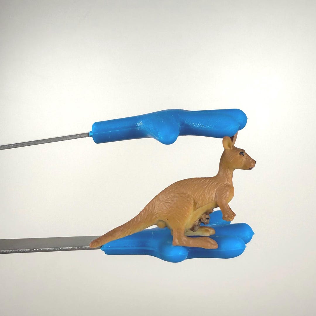 Miniature KANGAROO Figurine Zoo Minis Speech Therapy, Montessori, and ...