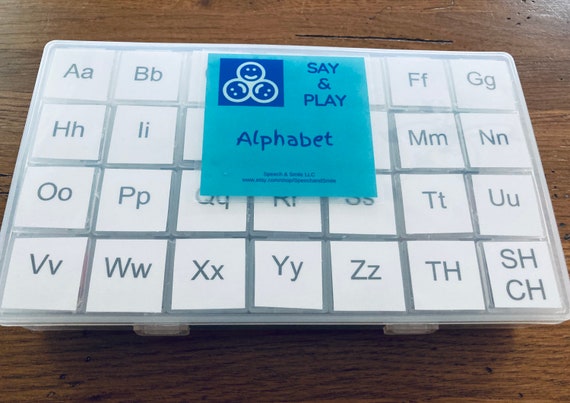 Toys Learning & School Alphabet Toy Alphabet Activity Montessori ...