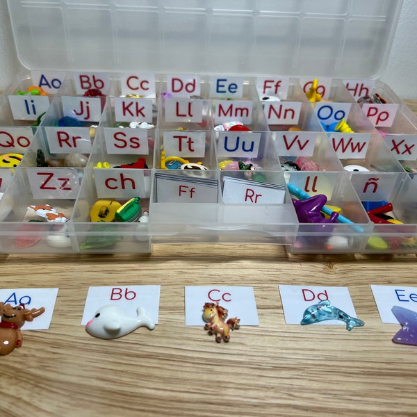 Montessori Alphabet - Etsy