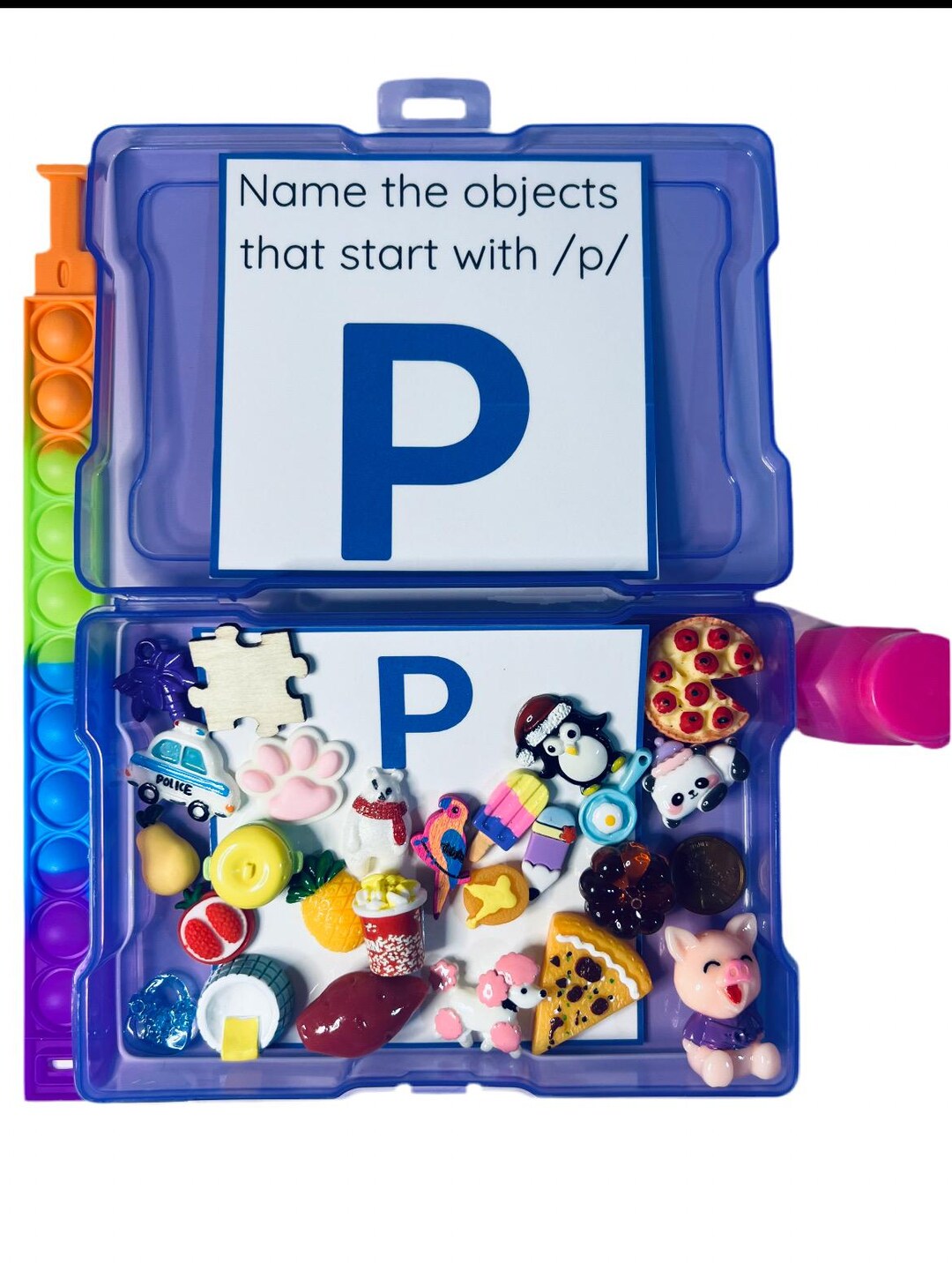 The P Sound Kit With Beginning Sound Mini Objects for P - Early Sounds ...