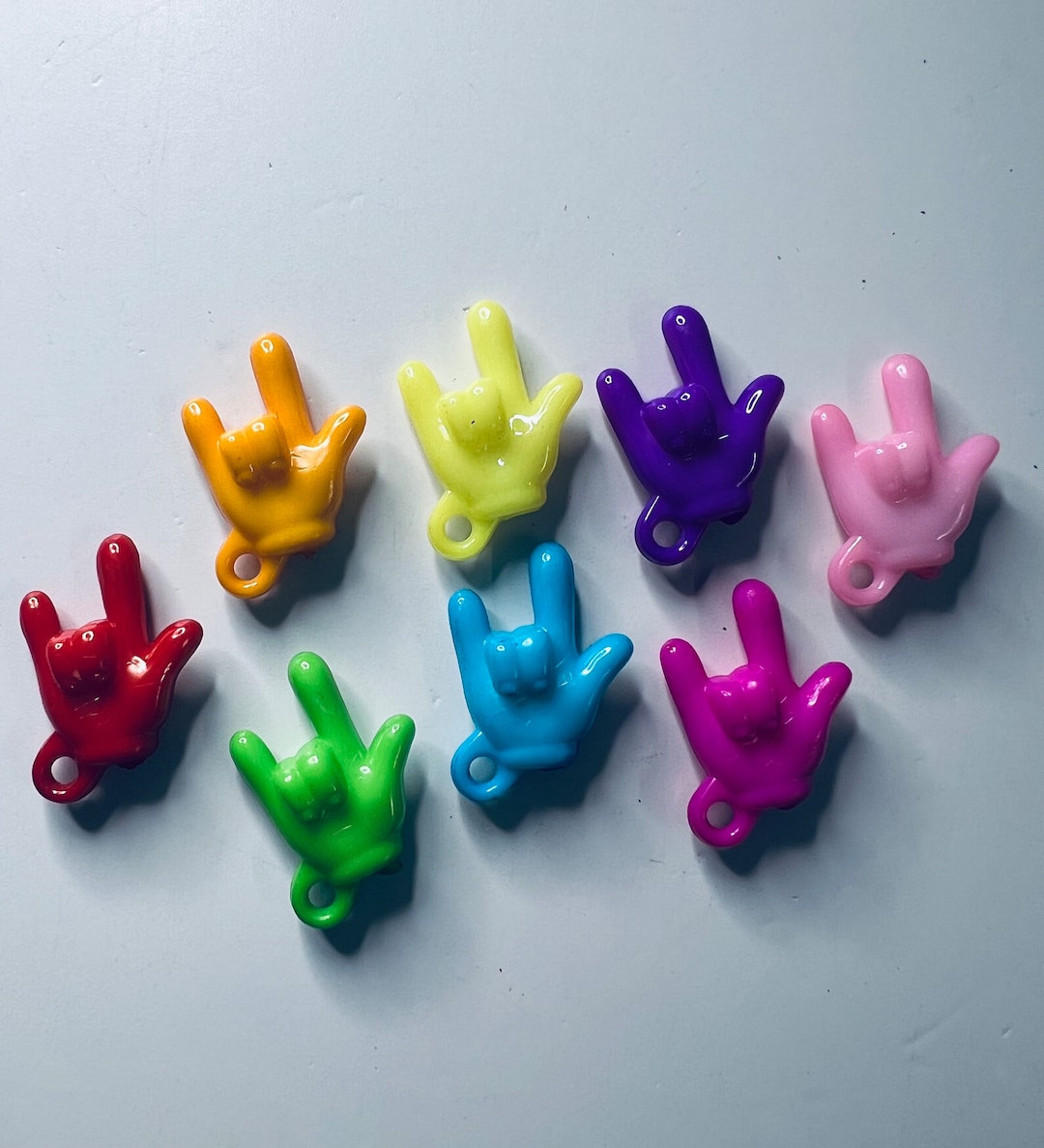 I Love You Hand American Sign Language ASL Mini Object Hand Sign ...