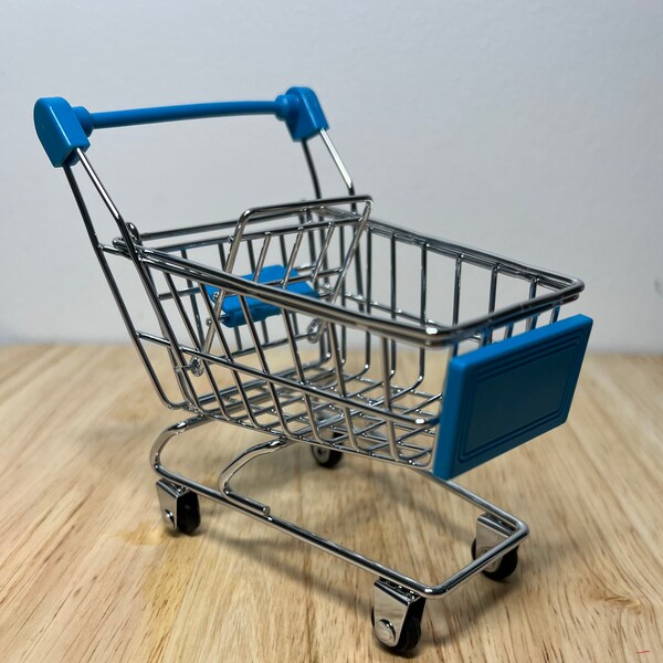 Mini Shopping Cart - Etsy
