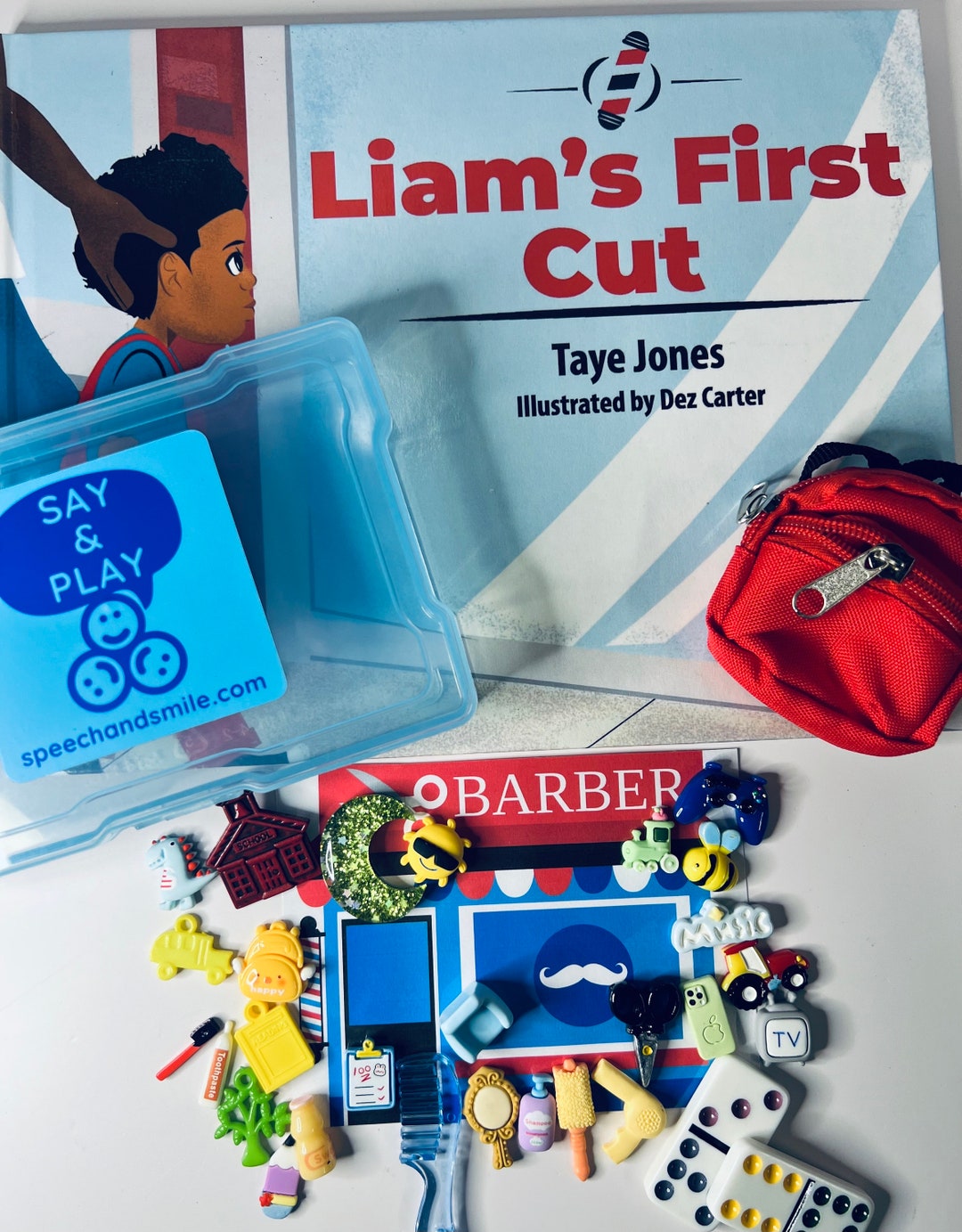 Story Kit for Liams First Cut Mini Objects for Speech Therapy First ...