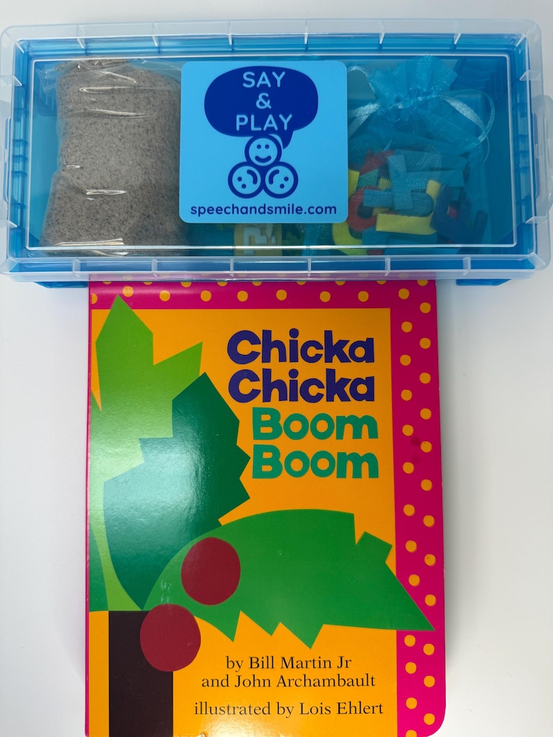 Chicka Chicka Boom Boom Story Objects Learn the Alphabet - Preschool ...