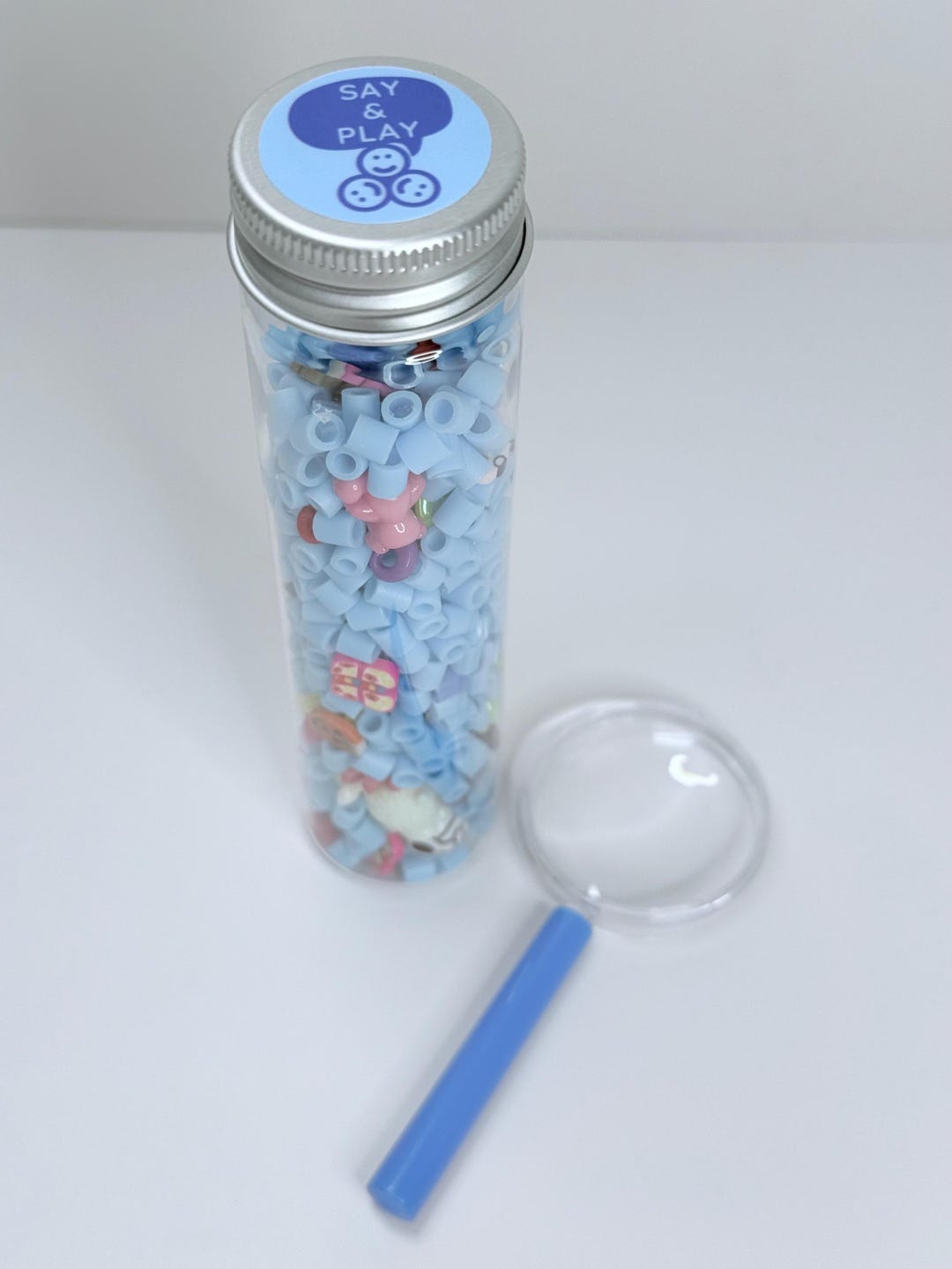 I SPY Bottle I Spy Trinkets Speech Therapy Sensory Bottle I Spy Game ...