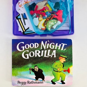 Good Night Gorilla Story Kit – Mini Objects for Speech Therapy & Early ...