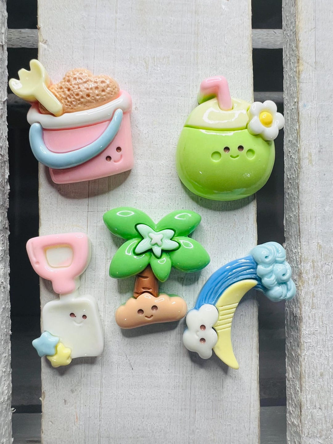 BEACH Mini Objects SET OF 5 Ocean Minis Speech Therapy Themed Mini ...