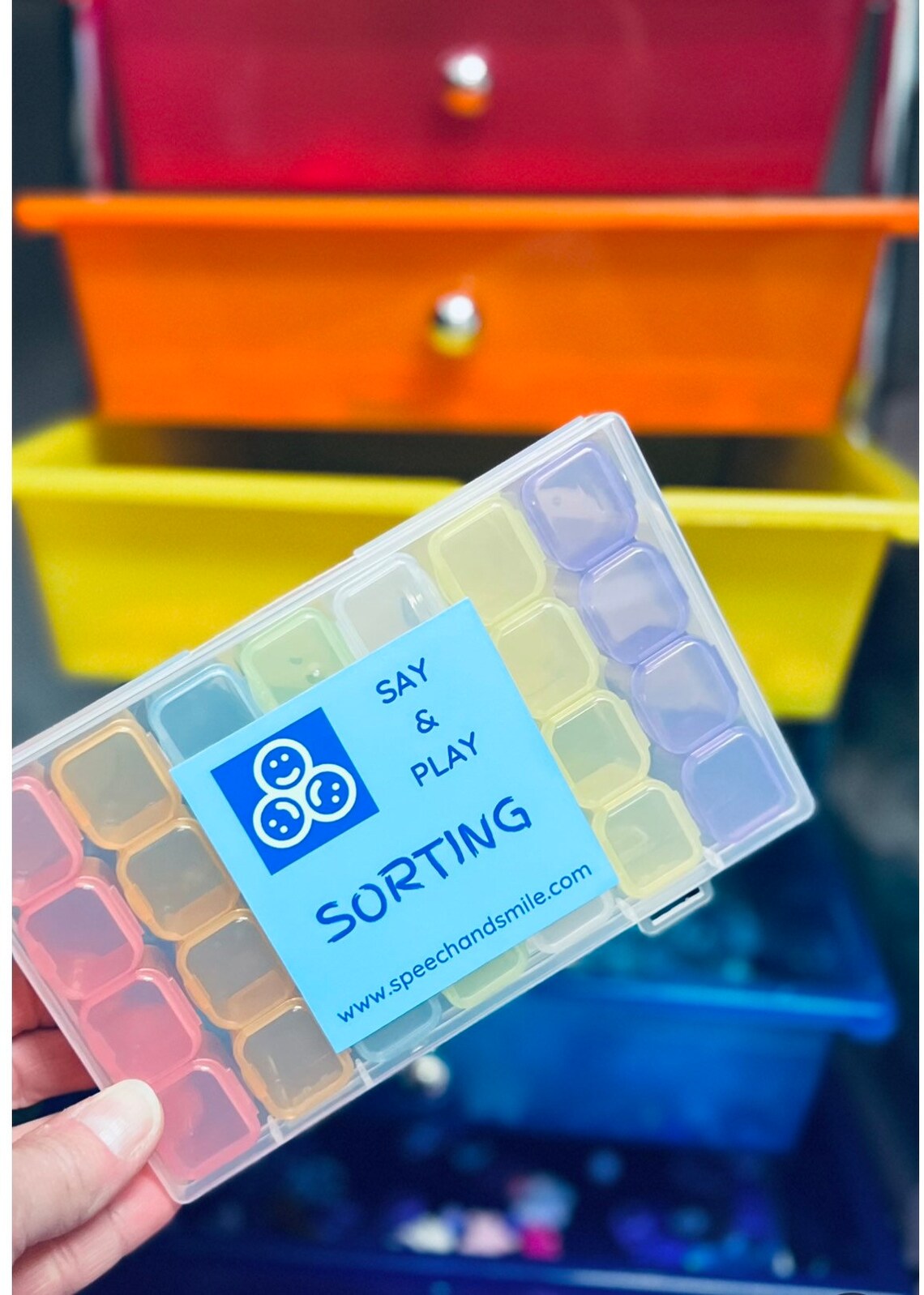 Color Sorting Objects in Case Sorting Activity-rainbow - Etsy