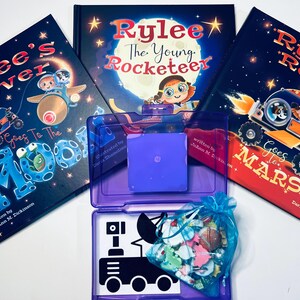 Say and Play Space Story Kit for 3 Space BOOKS Rylee Rocketeer Space ...