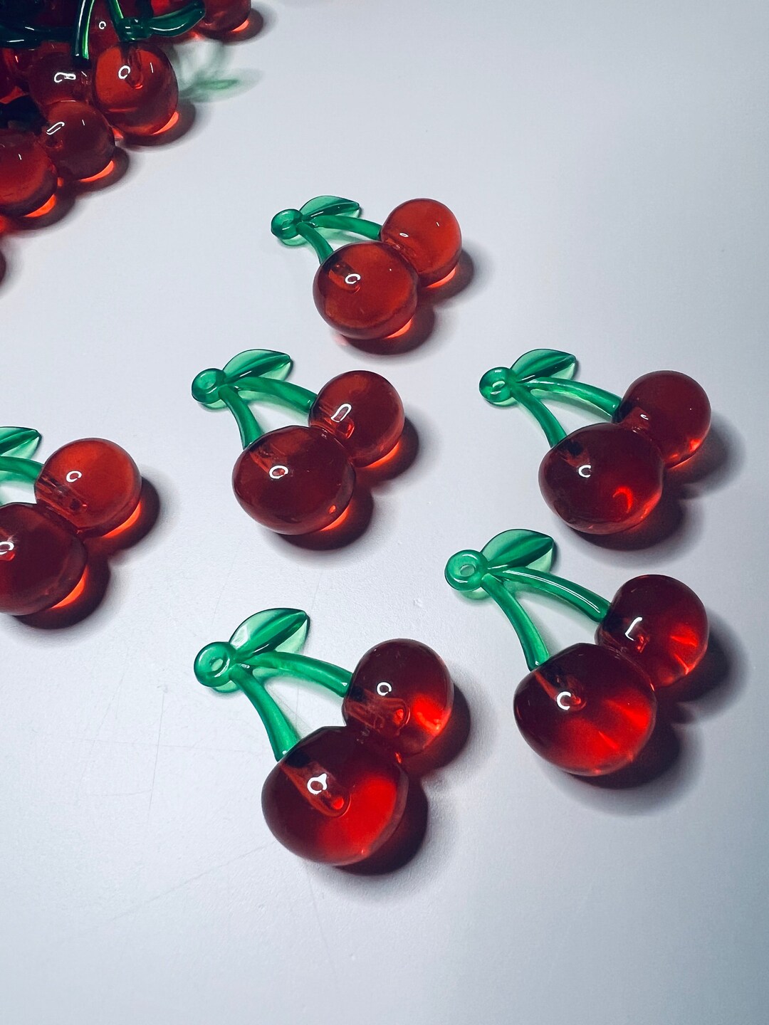 Miniature Cherries Trinket Fruit Mini Objects Speech Therapy Minis - Etsy