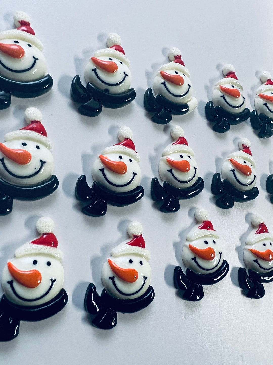 Mini SNOWMAN Object-winter Trinkets-doodads Speech Therapy Mini Objects ...