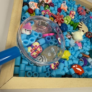 I SPY Bottle I Spy Trinkets Speech Therapy Sensory Bottle I Spy Game ...