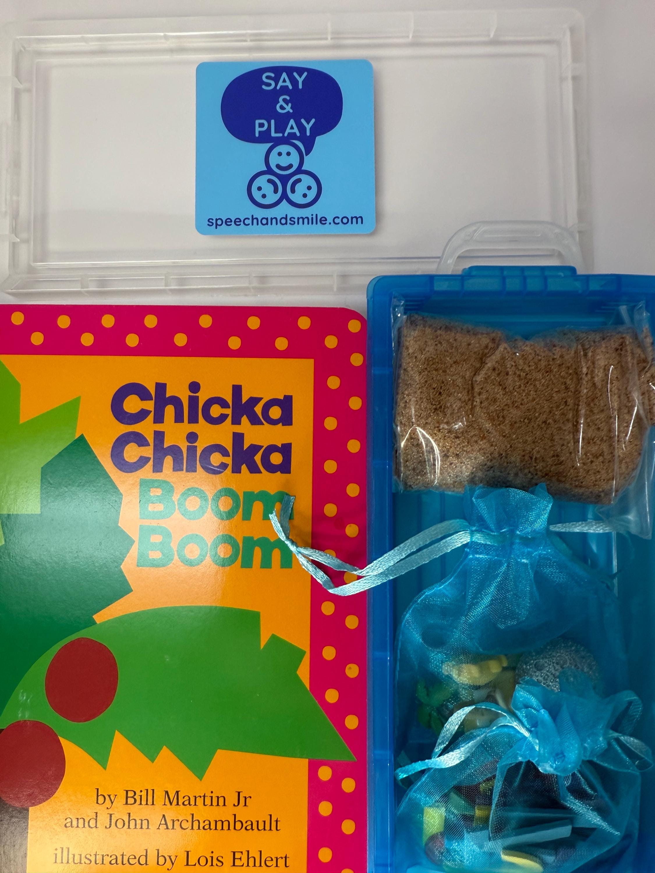 Chicka Chicka Boom Boom Story Objects Learn the Alphabet - Preschool ...