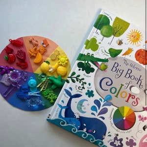 Color Wheel- PRINTABLE Color Wheel for Sorting- - Etsy