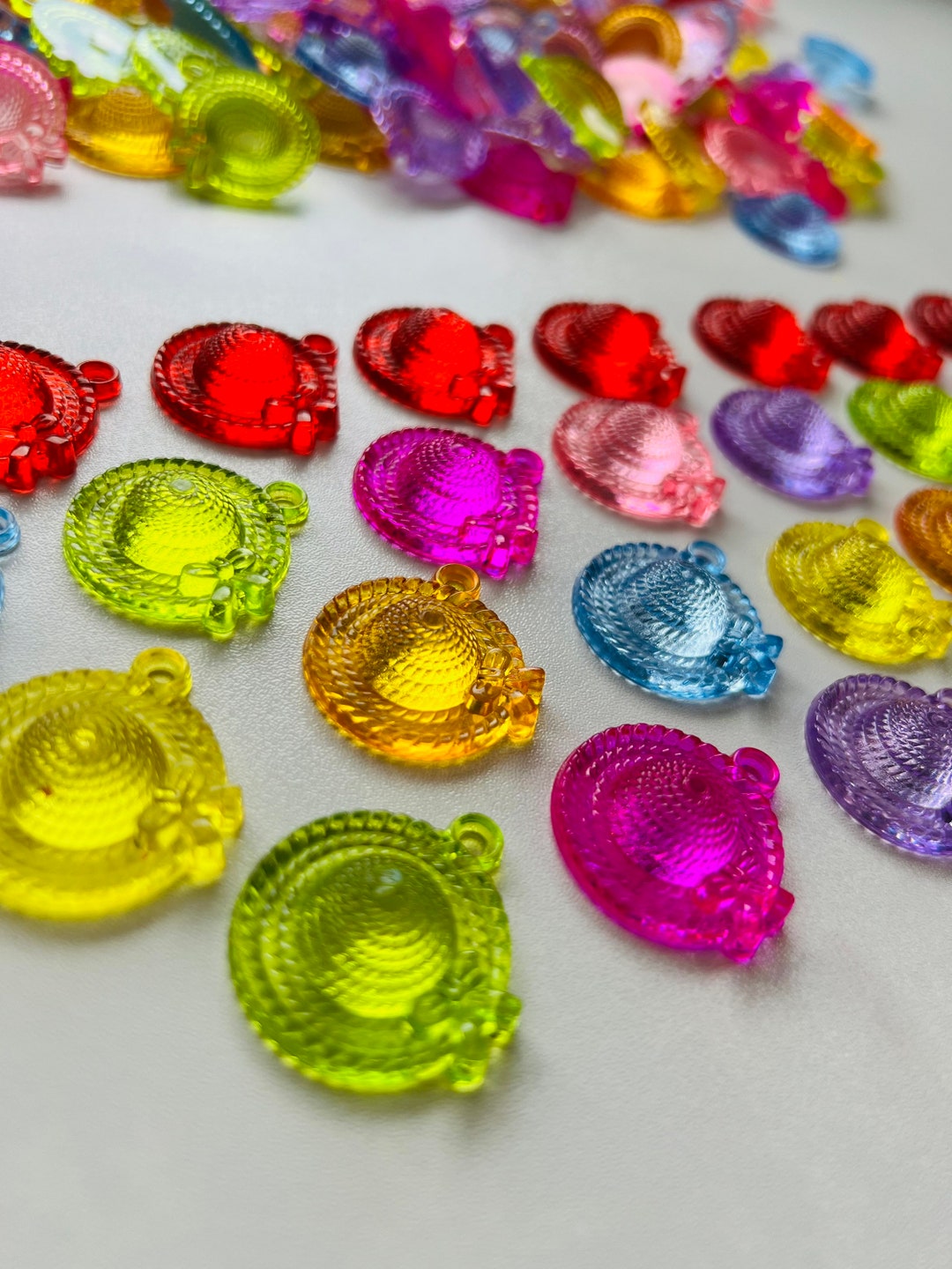 Miniature Beach Sun Hat Trinket Mini Objects for Speech Therapy I Spy ...