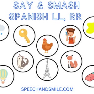 Spanish Alphabet Printable-spanish Alphabet Activity-speech Therapy ...