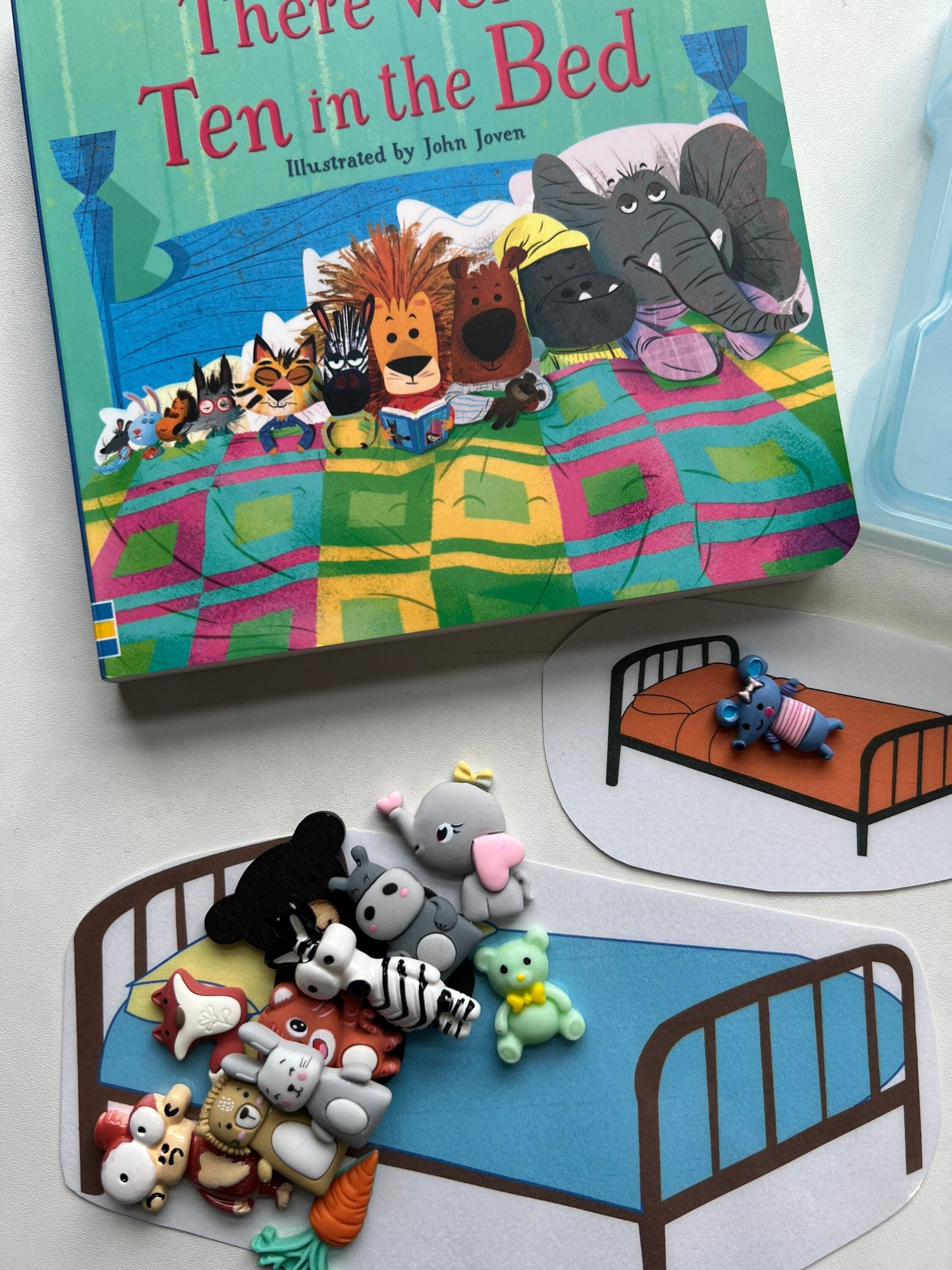 Ten In The Bed Clipart