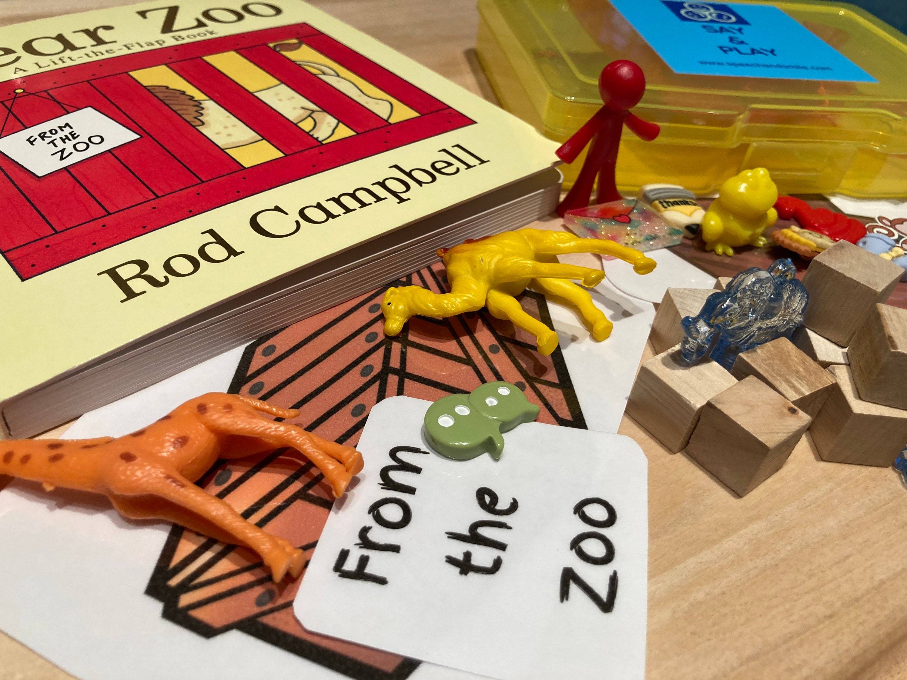 Story Kit Objects-dear Zoo Story Starter Kit-speech Therapy - Etsy ...