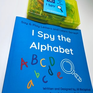 I Spy Alphabet Book With Objects-alphabet Objects-learn the Alphabet ...