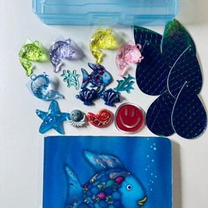 Rainbow Fish Story Kit With Mini Objects Say and Play Minis for Speech ...