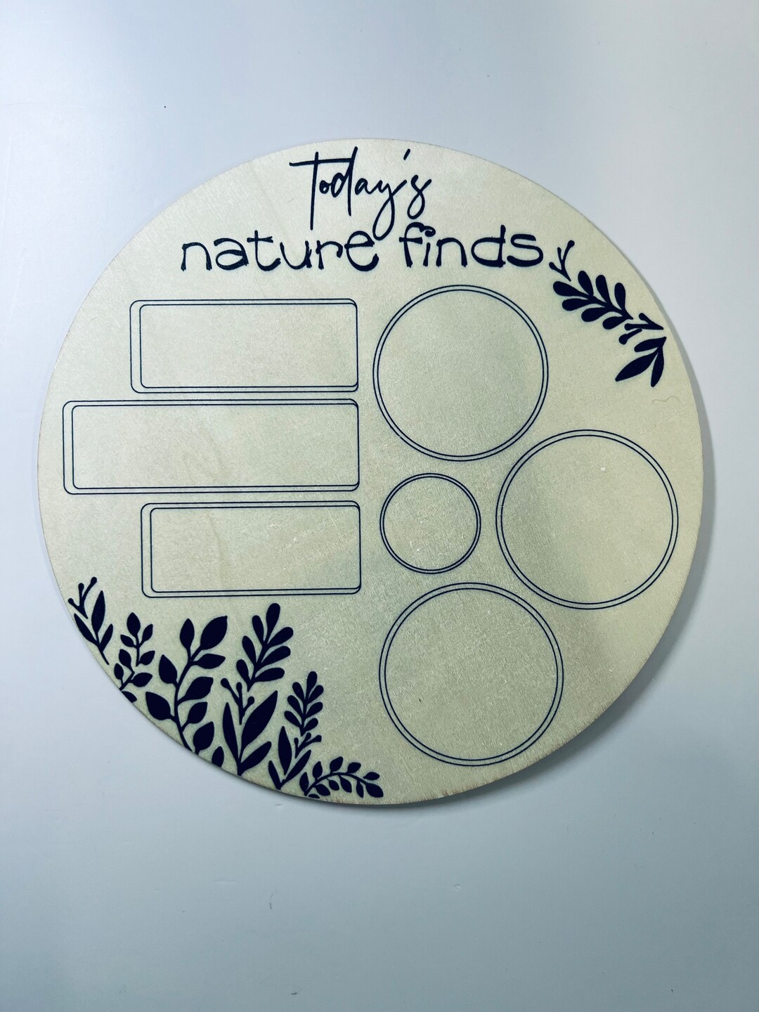 Nature Board for Sorting-montessori Inspired-nature Theme - Etsy
