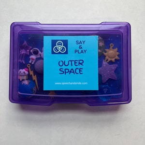 SPACE Theme Mini Objects-space Trinkets-speech Therapy Mini Objects ...