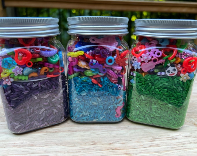 I SPY Jars-i SPY Objects-pour & Play I Spy-i Spy Trinkets-i Spy Objects ...