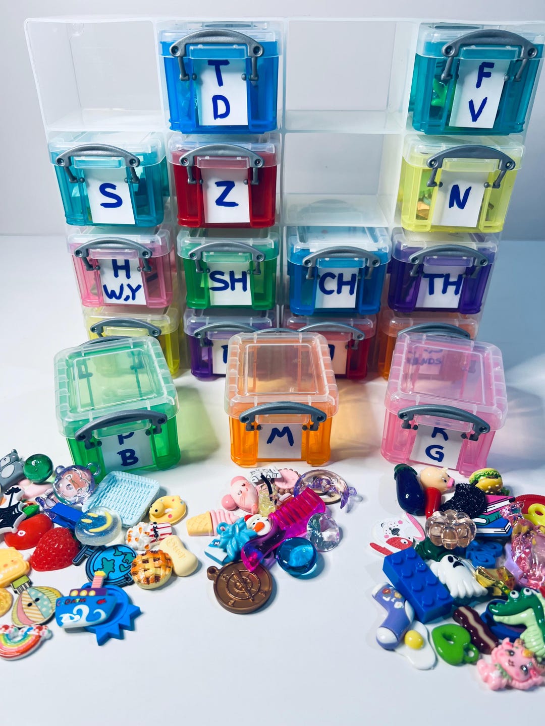 Speech Therapy Mini Objects Set Over 300 Trinkets for ALL SOUNDS ...