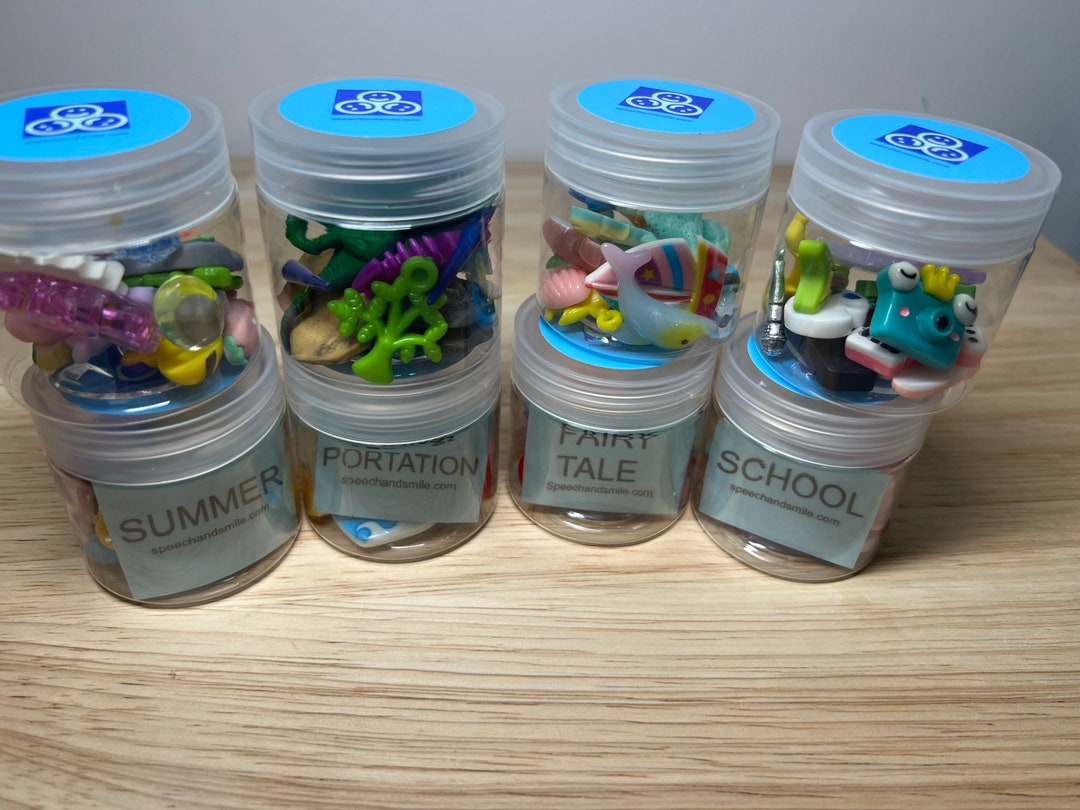 Say and Play Mini Objects for Themes Miniature Play Speech Therapy Mini ...