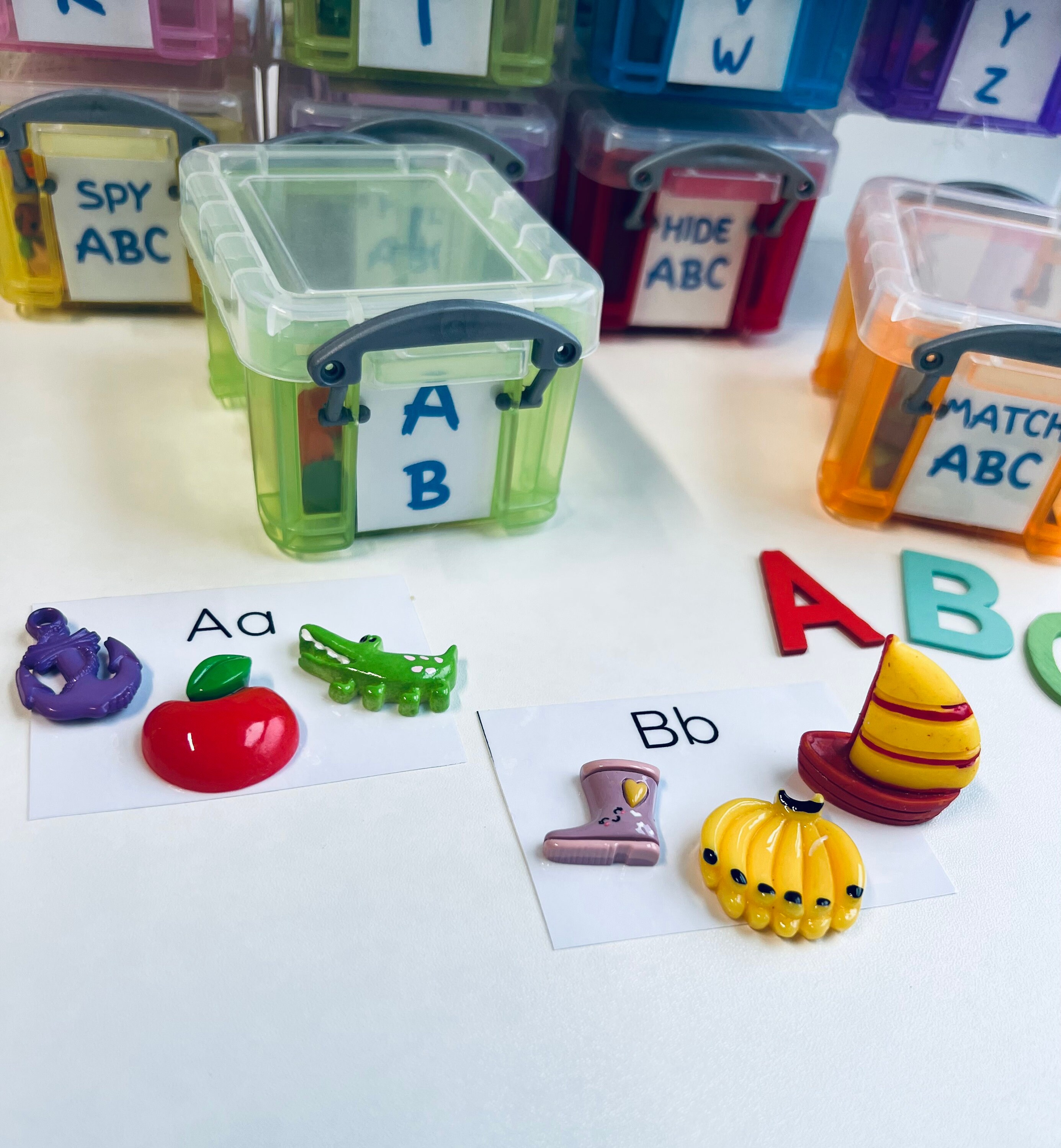 Toy Alphabet Objects