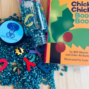 Chicka Chicka Boom Boom Sensory Play Bottle Story Kit-preschool ...