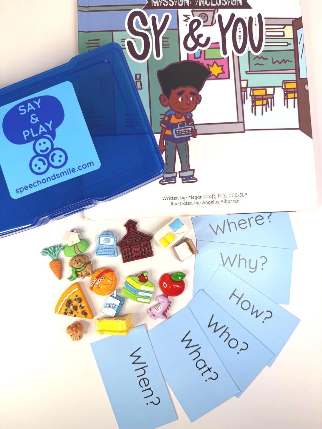 Say and Play Story Kit for Sy and You Mini Objects Speech Therapy AAC ...
