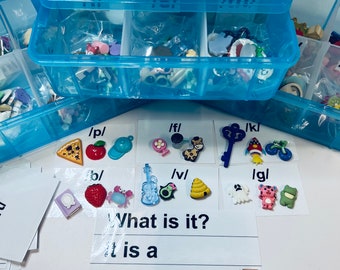 SLP Set of Speech Sound Mini Objects for Articulation - Etsy