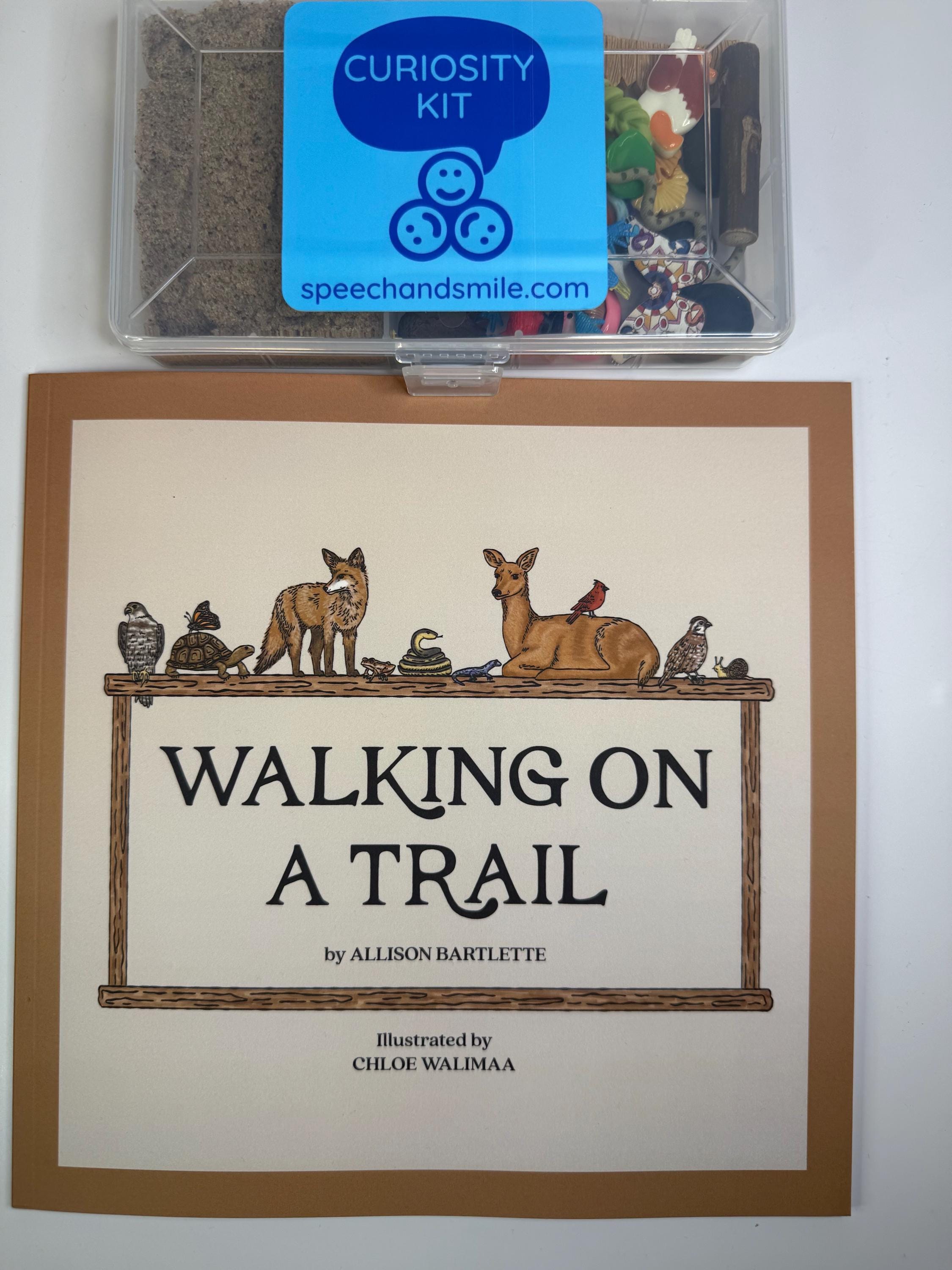 Say & Play Mini Objects Story Kit WITH BOOK Walking on a Trail Story ...