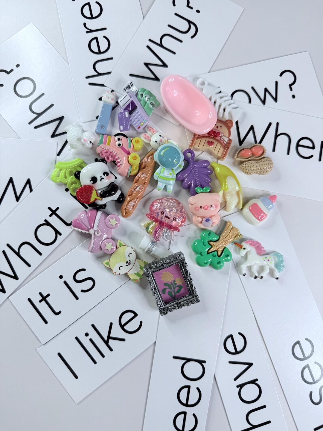 Mini Objects Speech Therapy Grab Bag Trinkets I Spy Objects L ...