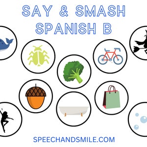 Spanish Alphabet Printable-spanish Alphabet Activity-speech Therapy ...