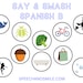 Spanish Alphabet Printable-spanish Alphabet Activity-speech Therapy ...