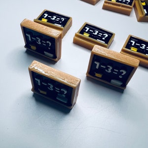 Miniature CHALKBOARD Trinket for Dollhouse-mini Math Board-doodads ...