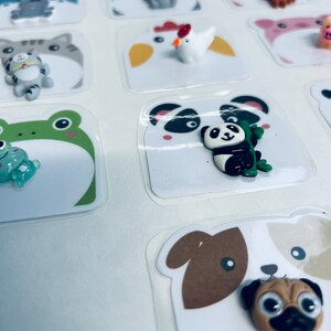 Matching Animals Task Box Animal Mini Objects Speech Therapy Mini ...