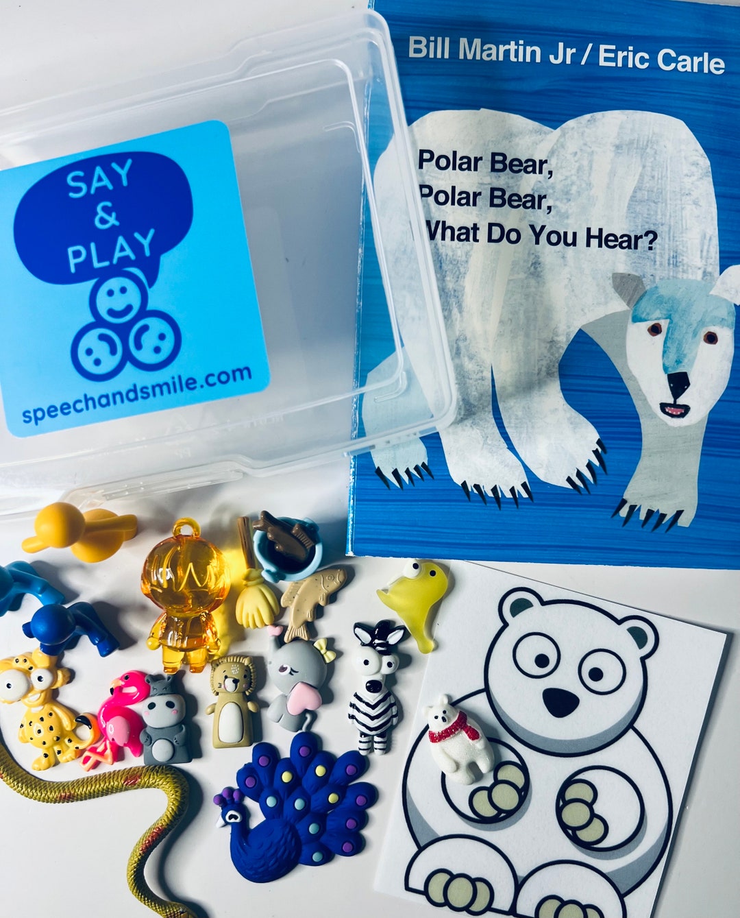 Say and Play Story Kit Objects Polar Bear What Do You Hear Story Kit ...