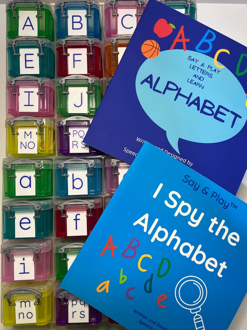 Alphabet Learning Kit: 7 Objects per Letter - Beginning Sounds, Mini ...